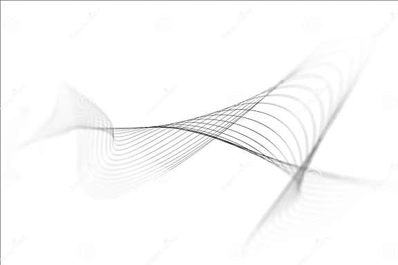 Black line smooth wave stock illustration. Illustration of glow - 67569480