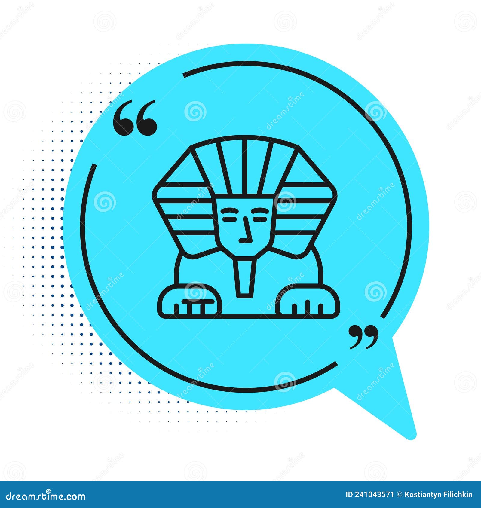 Sphinx - Mythical Creatures Of Ancient Egypt Cartoon Vector ...