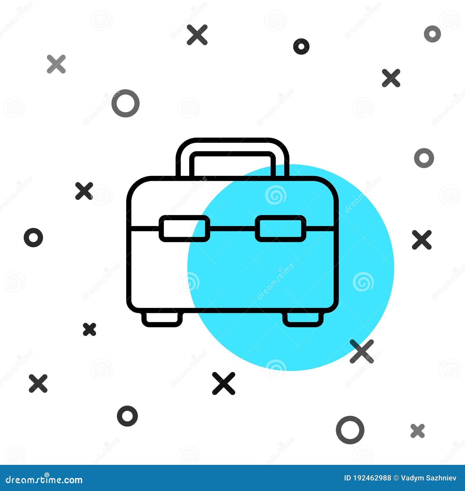 Set Line Toolbox, Screwdriver, Laundry Detergent And Pressure Water ...