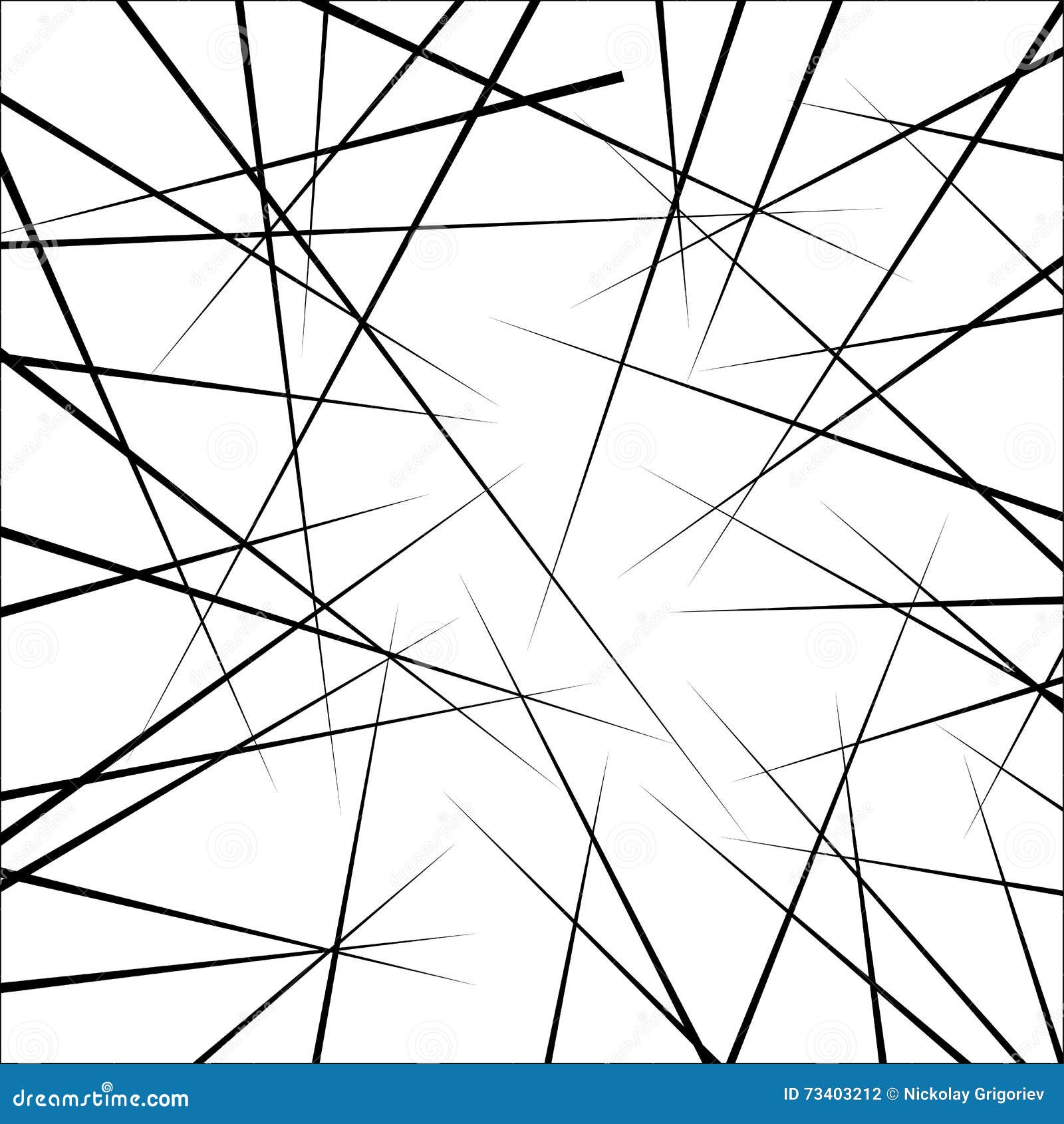 Black lines stock vector. Illustration of network, complex - 73403212