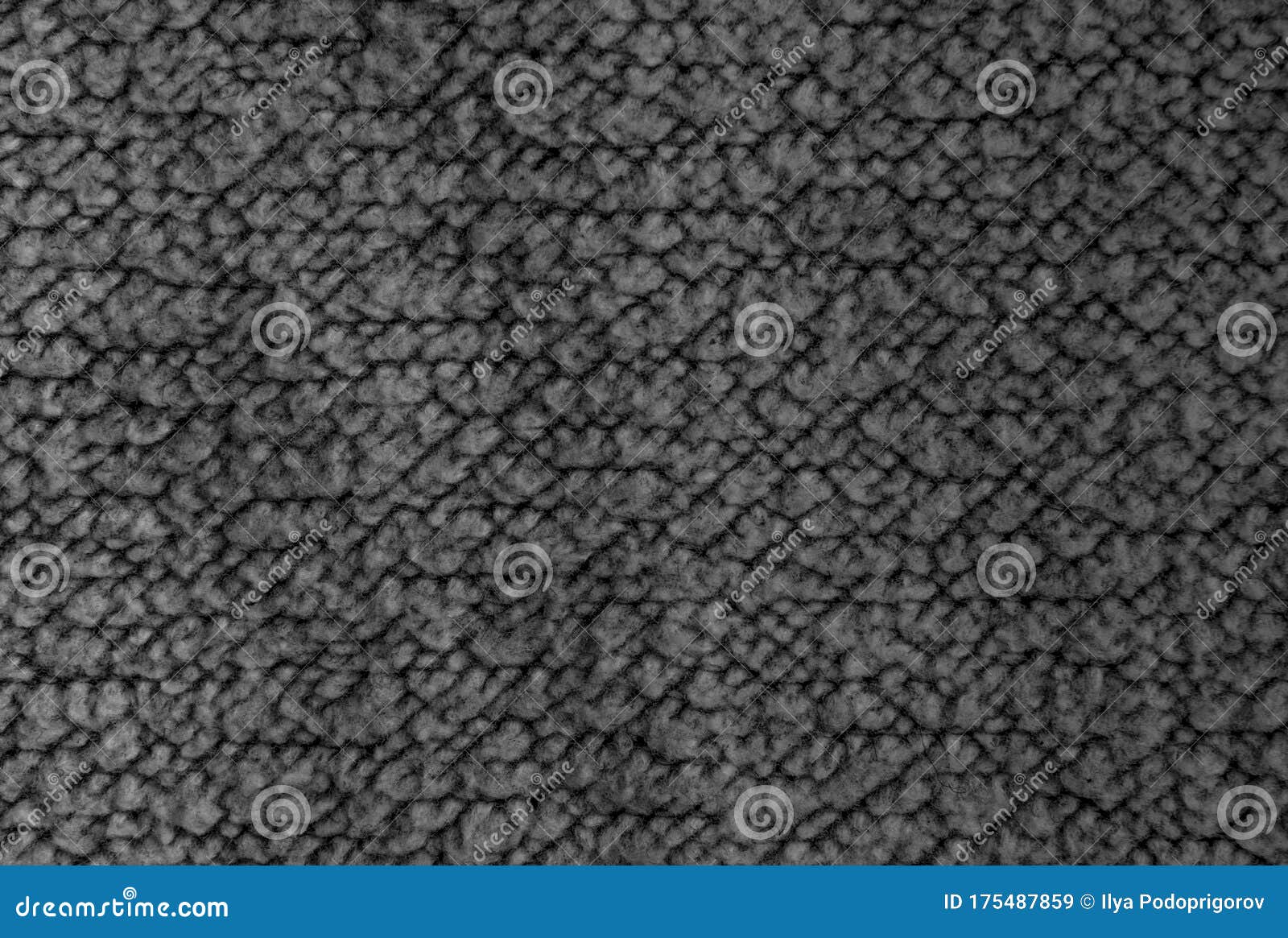 Black Lining of Wool Material Textiles, Background Texture Closeup ...
