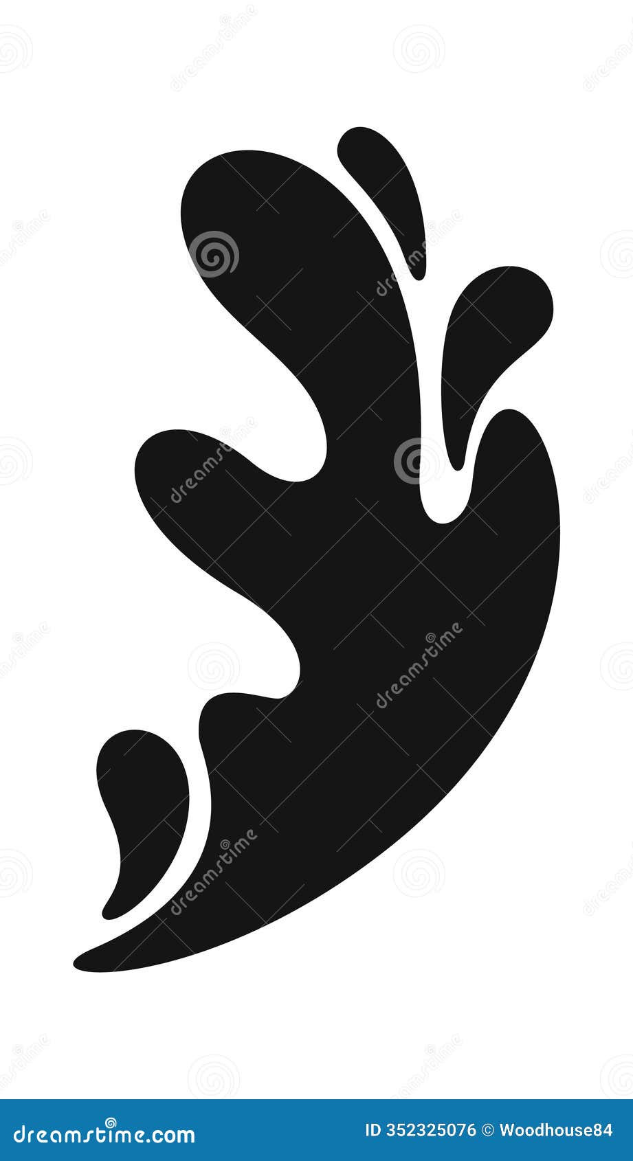 Liquid Paint Stroke Wavy Underline Cartoon Vector | CartoonDealer.com ...