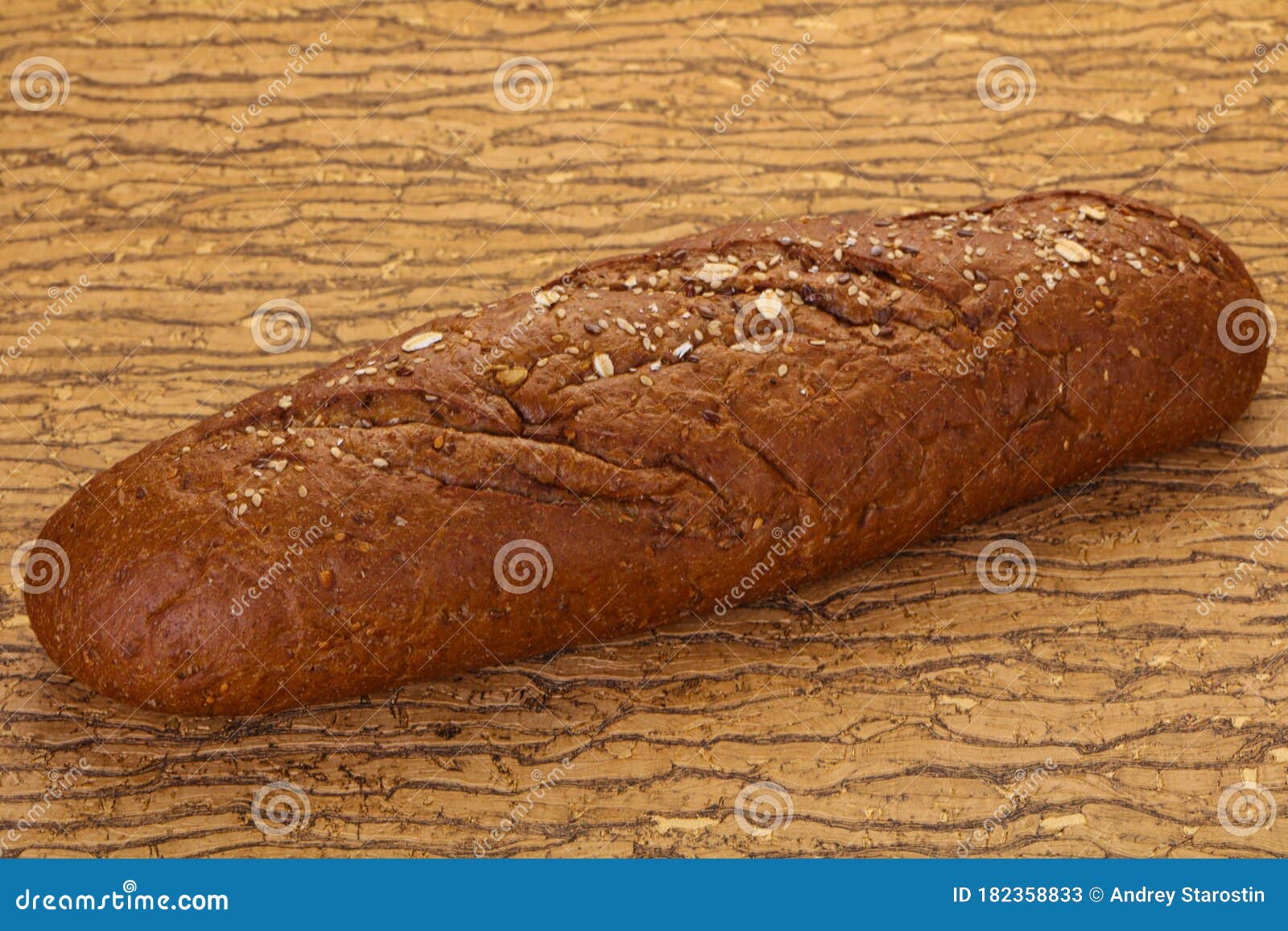 Black loaf bread stock image. Image of healthy, homemade - 182358833