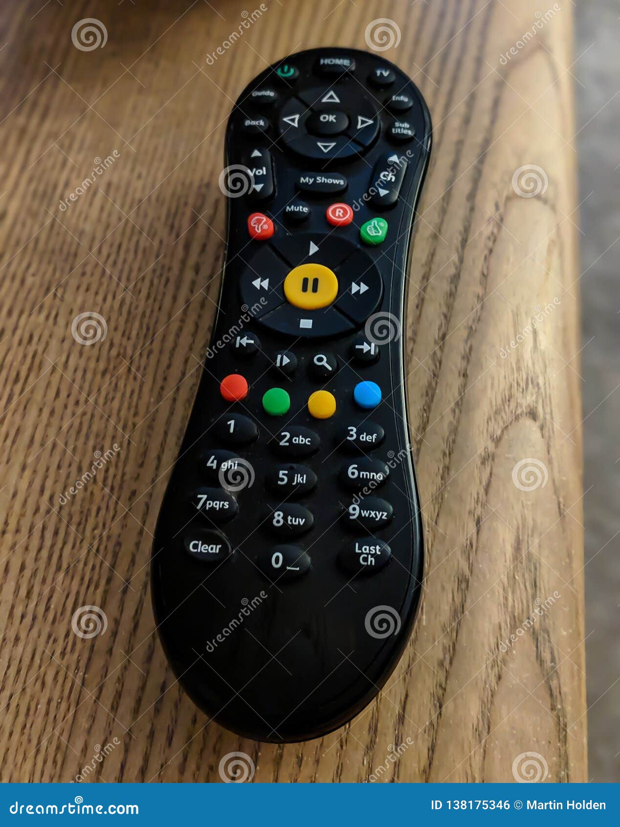 Black Long Remote Controller Stock Photo - Image of white, homeware ...