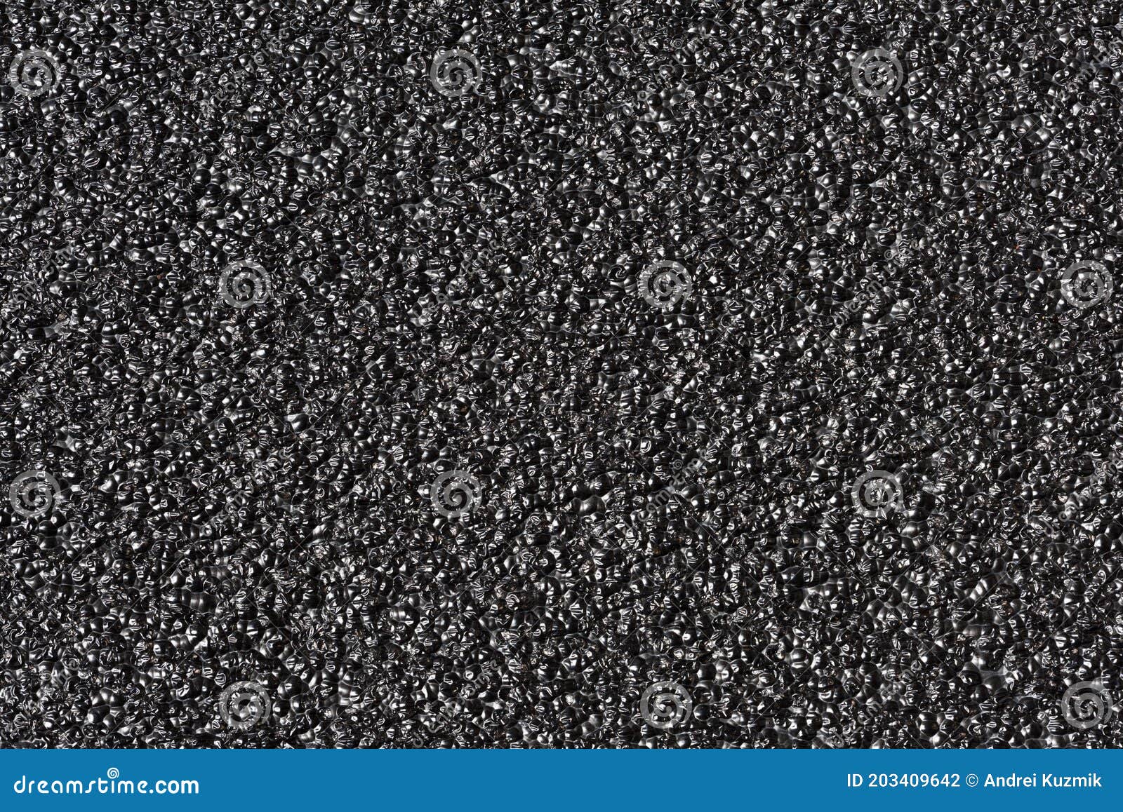 Black Low-density Polyethylene LDPE Texture or Background Stock Photo ...