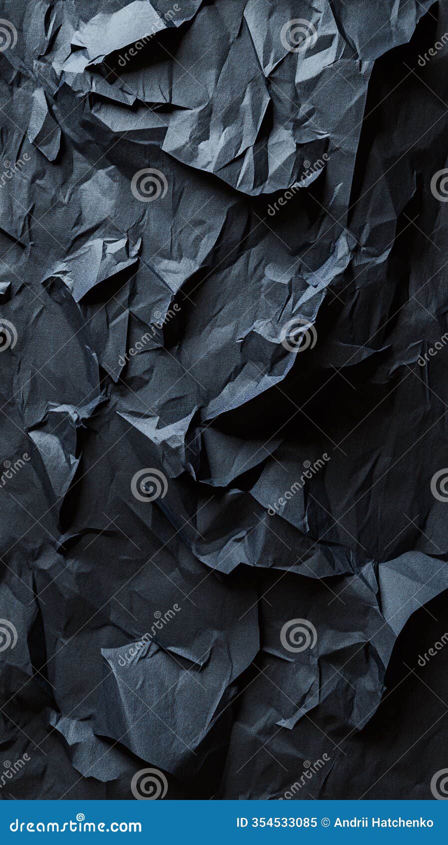 Black Machine Layout Celebrating Innovation with Crumpled Paper and ...
