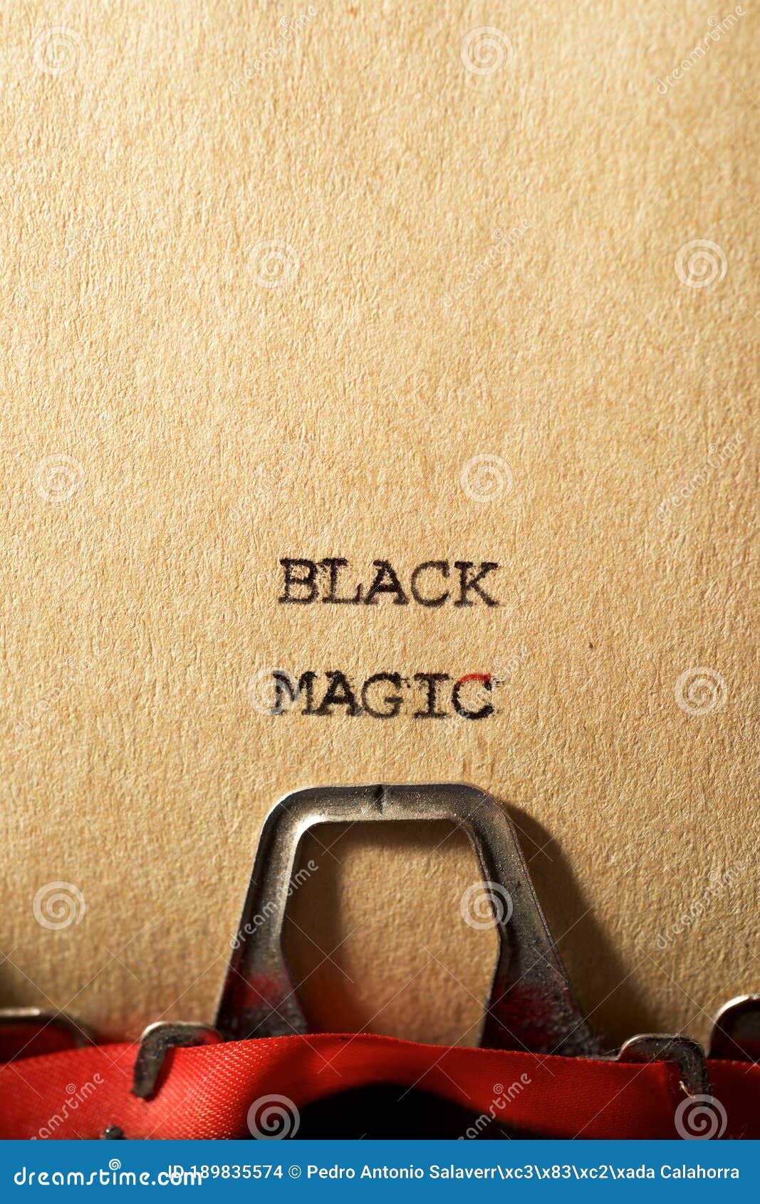 Black magic text stock photo. Image of information, motivational ...