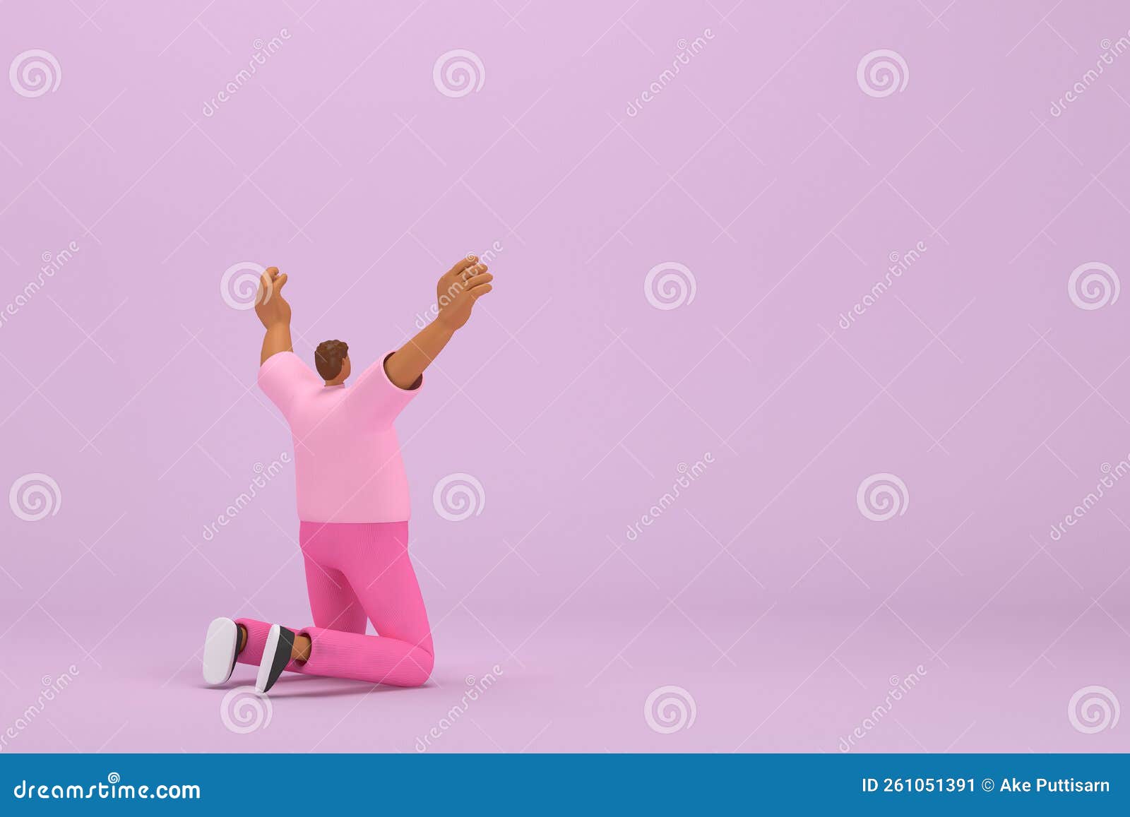 Kneel Rejoicing Stock Illustrations 6 Kneel Rejoicing Stock