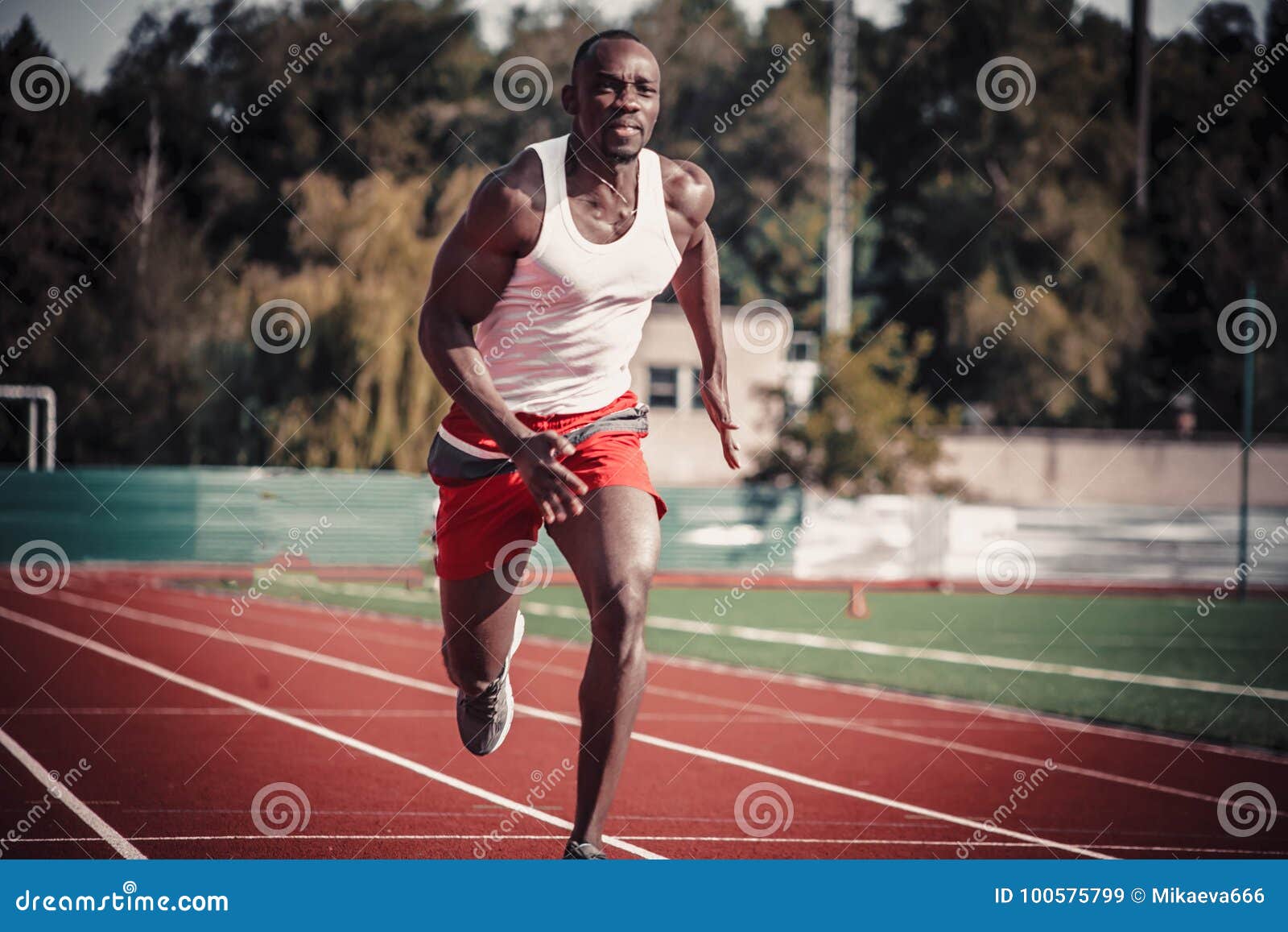 Black Male Track Runners