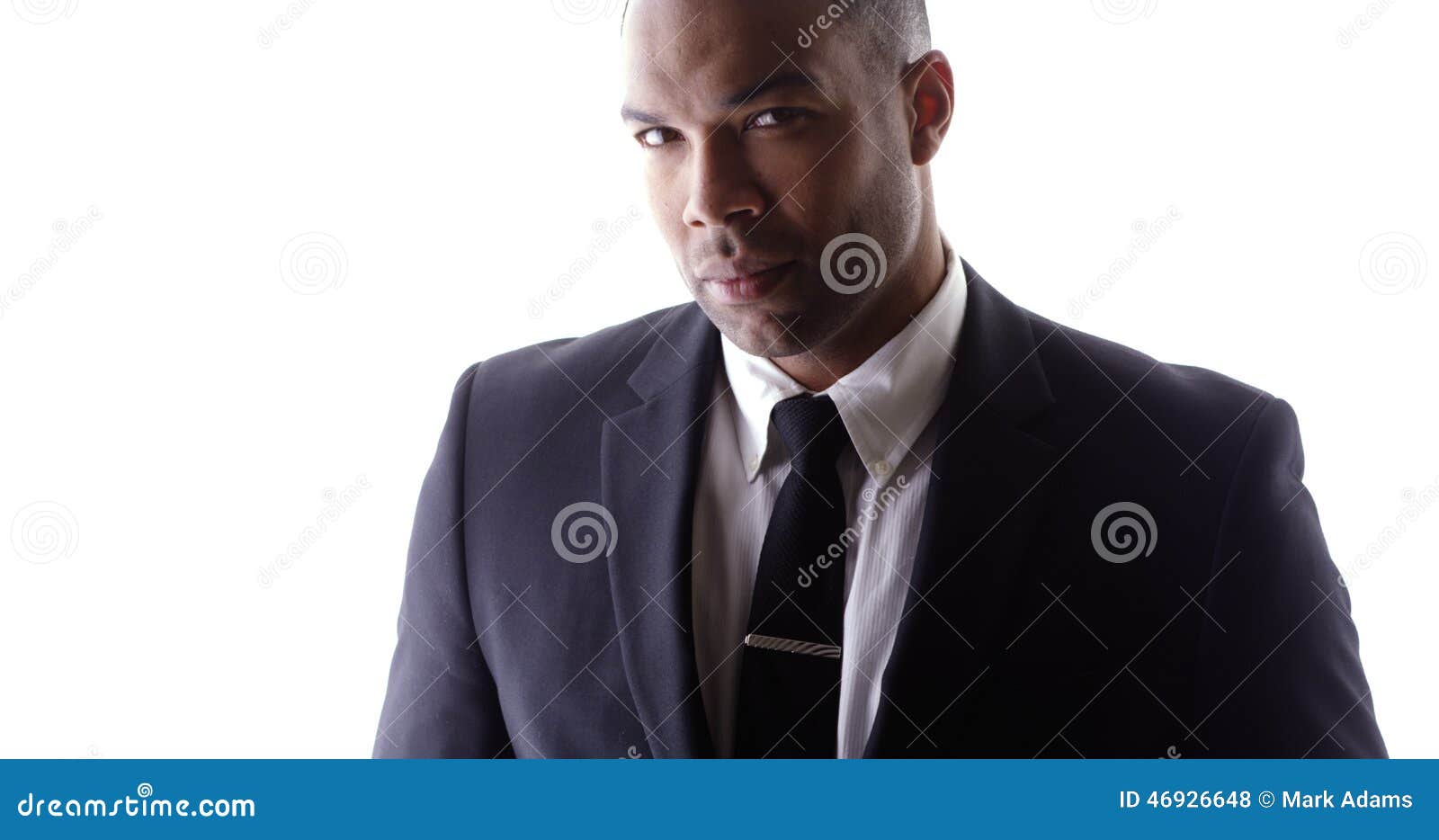 Black man wearing suit stock photo. Image of fashion - 46926648