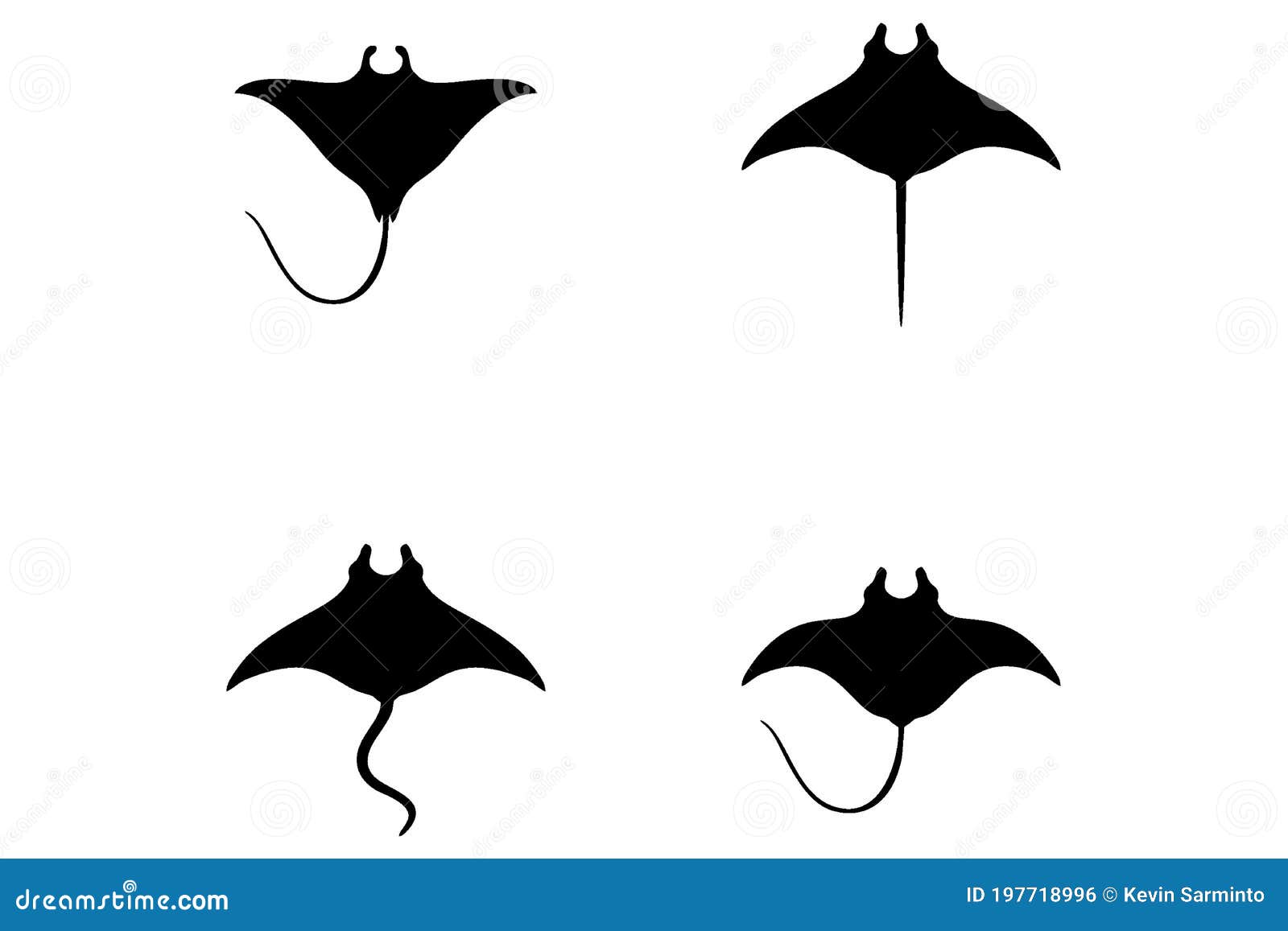 Black manta logo vector stock vector. Illustration of logo - 197718996