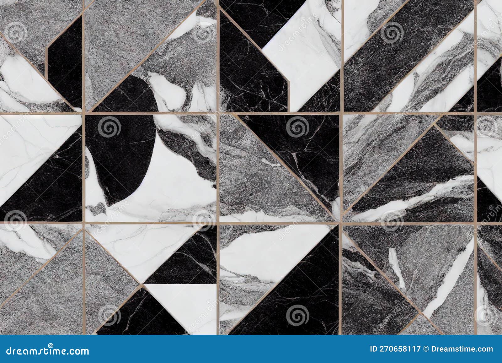Black Marble Floor Texture Background. Stock Illustration ...