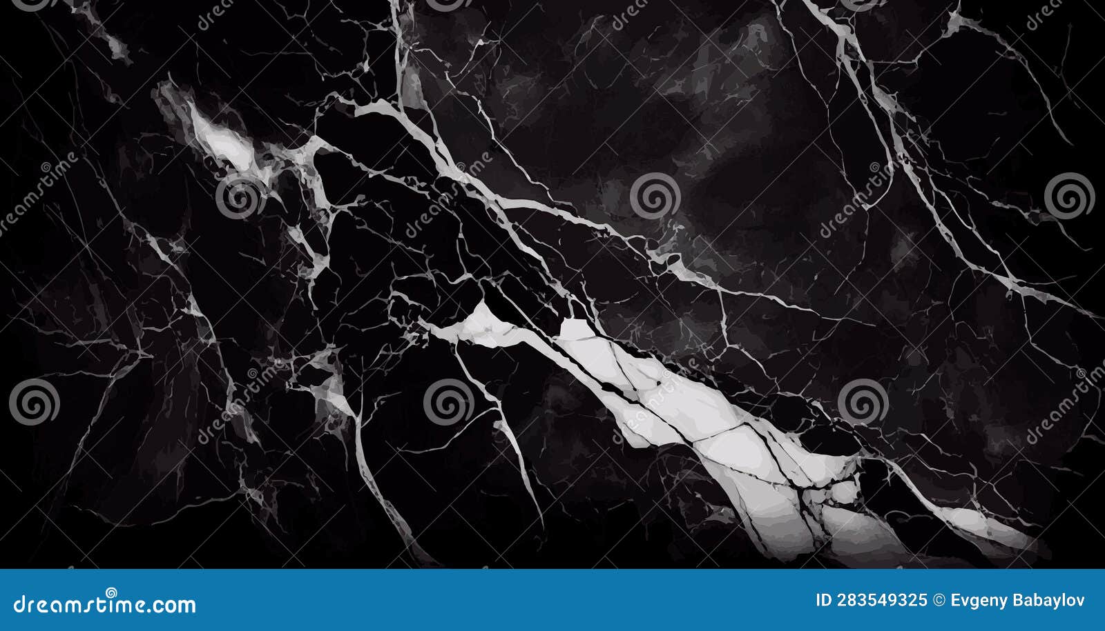 Black Marble Texture Design, Dark Marble Surface, Curved Golden Lines ...