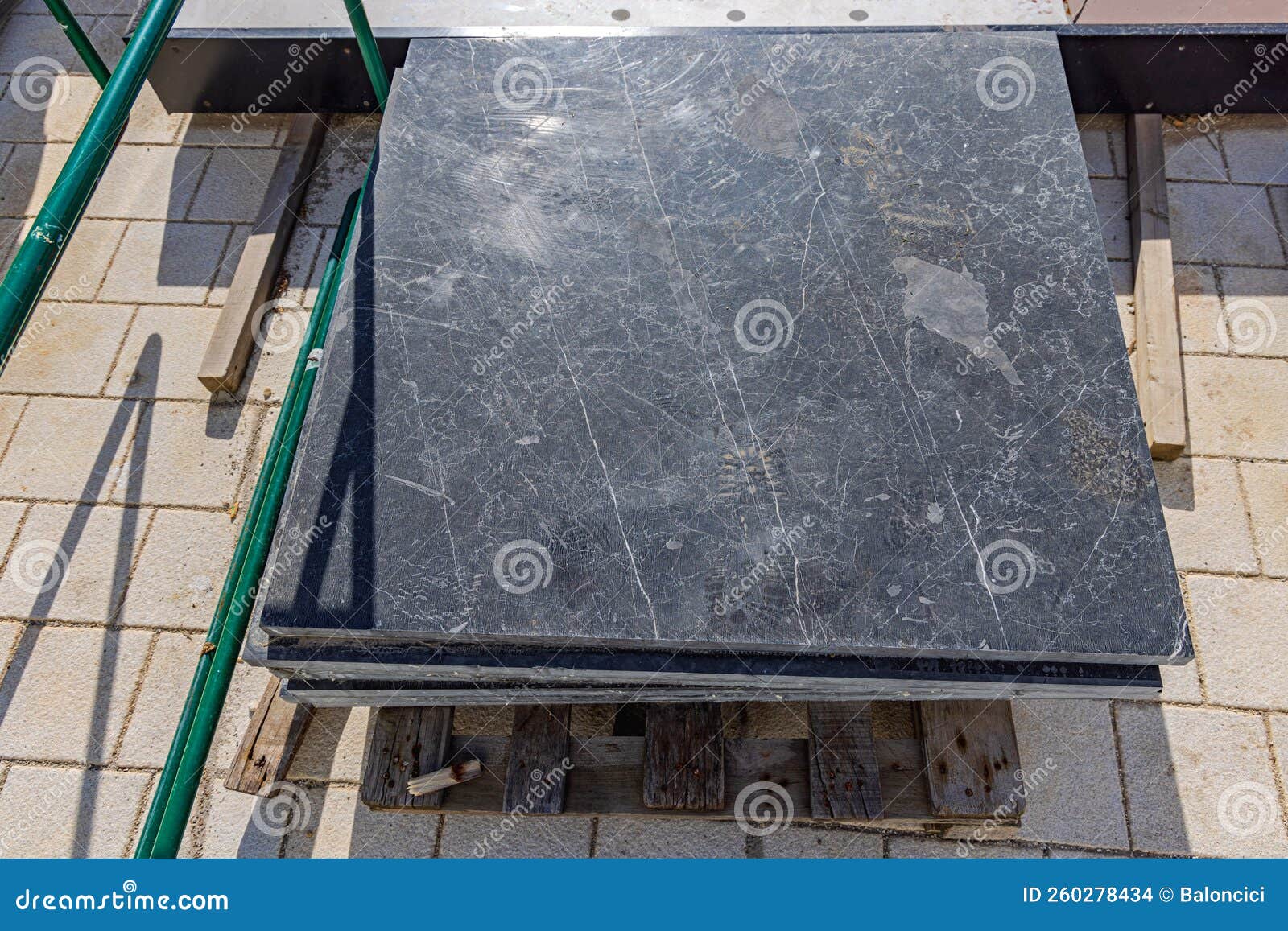 Black Marble Tiles stock photo. Image of equipment, tiles - 260278434