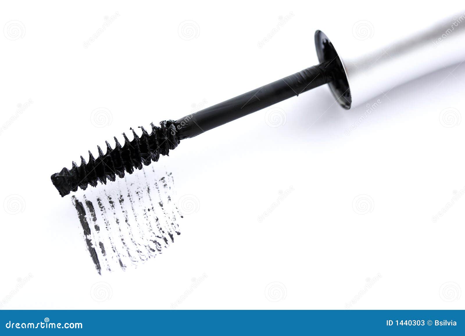Black mascara stock image. Image of mascara, feminine - 1440303