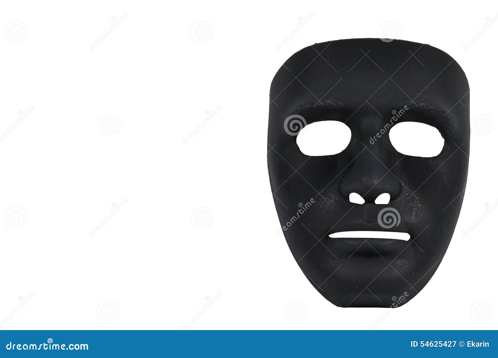 Black Masks Like Human Behavior, Conception Stock Image - Image of ...