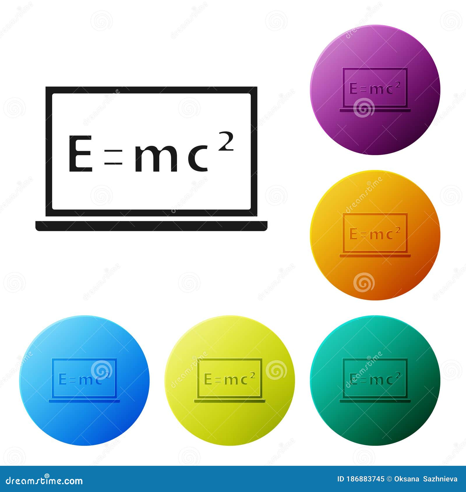 Set Of Black Math Symbol Background Vector Illustration | CartoonDealer ...