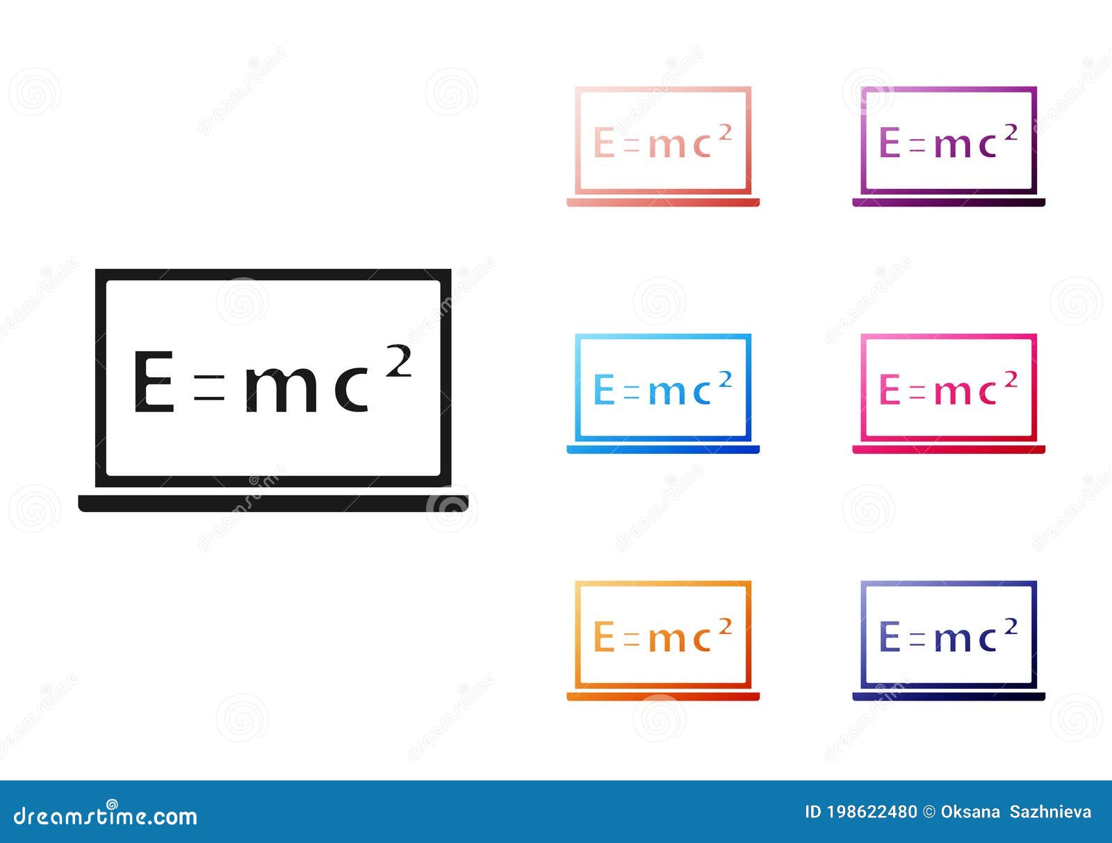 Set Of Black Math Symbol Background Vector Illustration | CartoonDealer ...