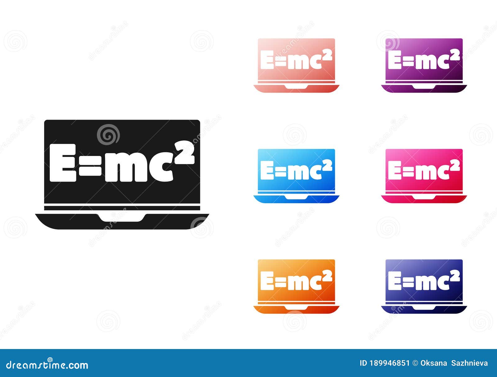 Set Of Black Math Symbol Background Vector Illustration | CartoonDealer ...