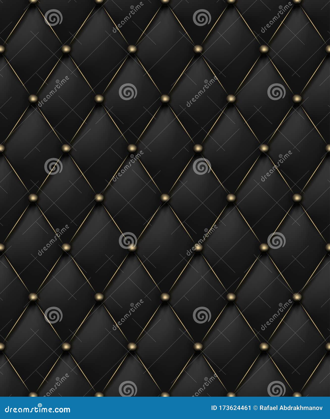 Black Matte Leather Texture Seamless Pattern. Vip Background Upholstery ...