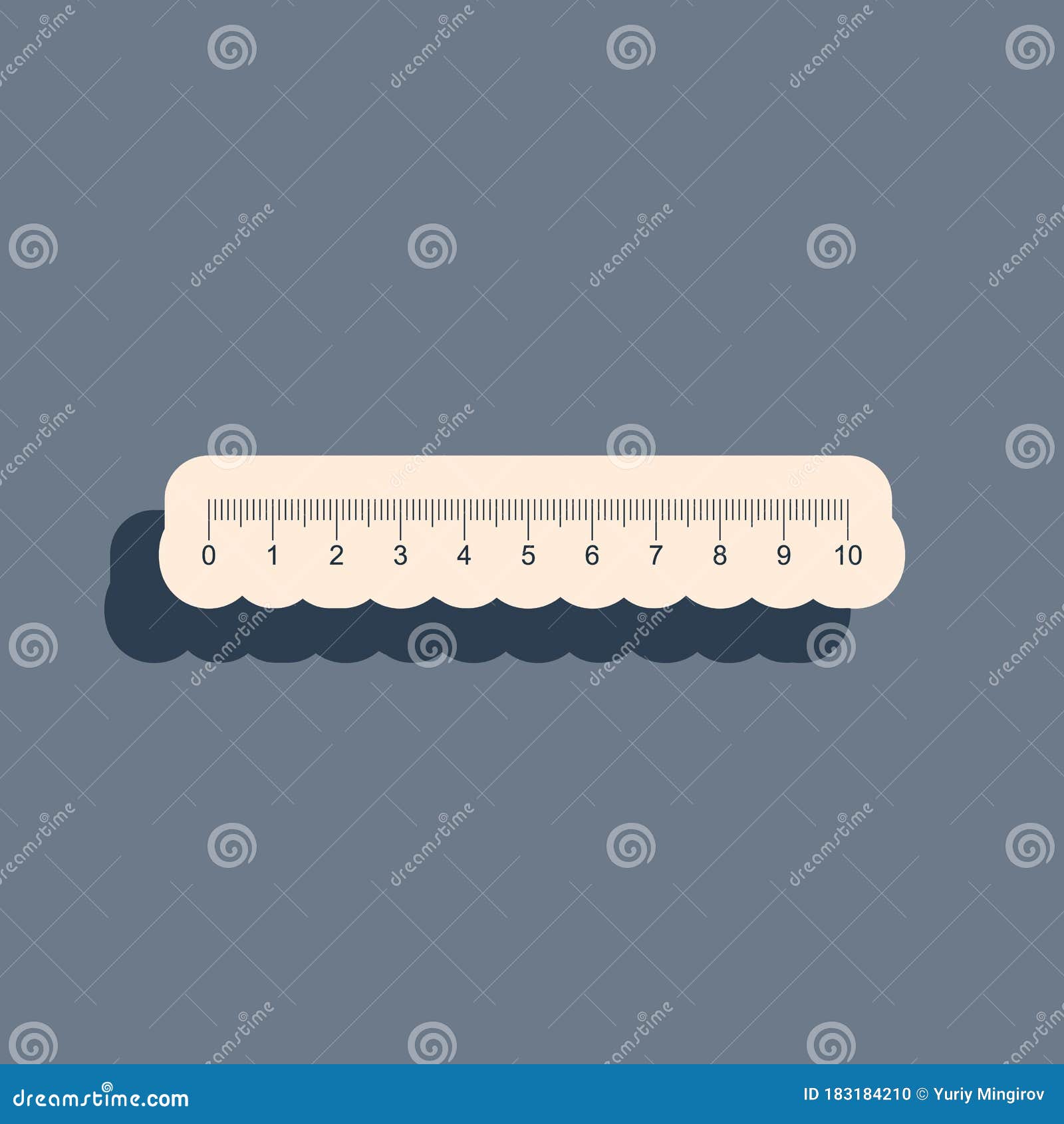 Black Measuring Scale, Markup For Rulers Icon Isolated On Grey ...