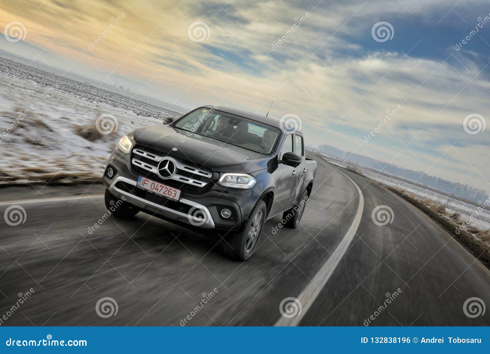 Black Mercedes-Benz X Class Editorial Photo - Image of class, white ...