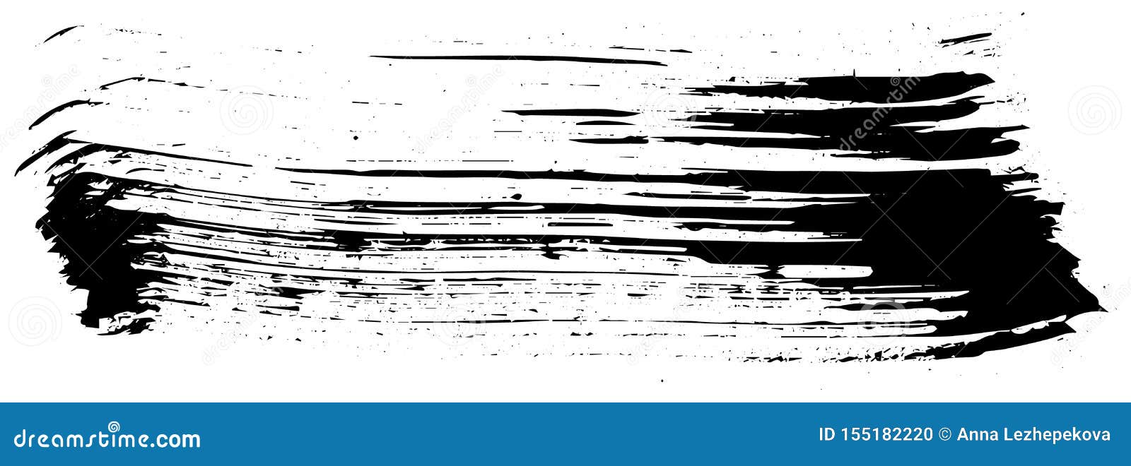 Black Messy Ink Texture With Spots And Splotches Stock Photography ...