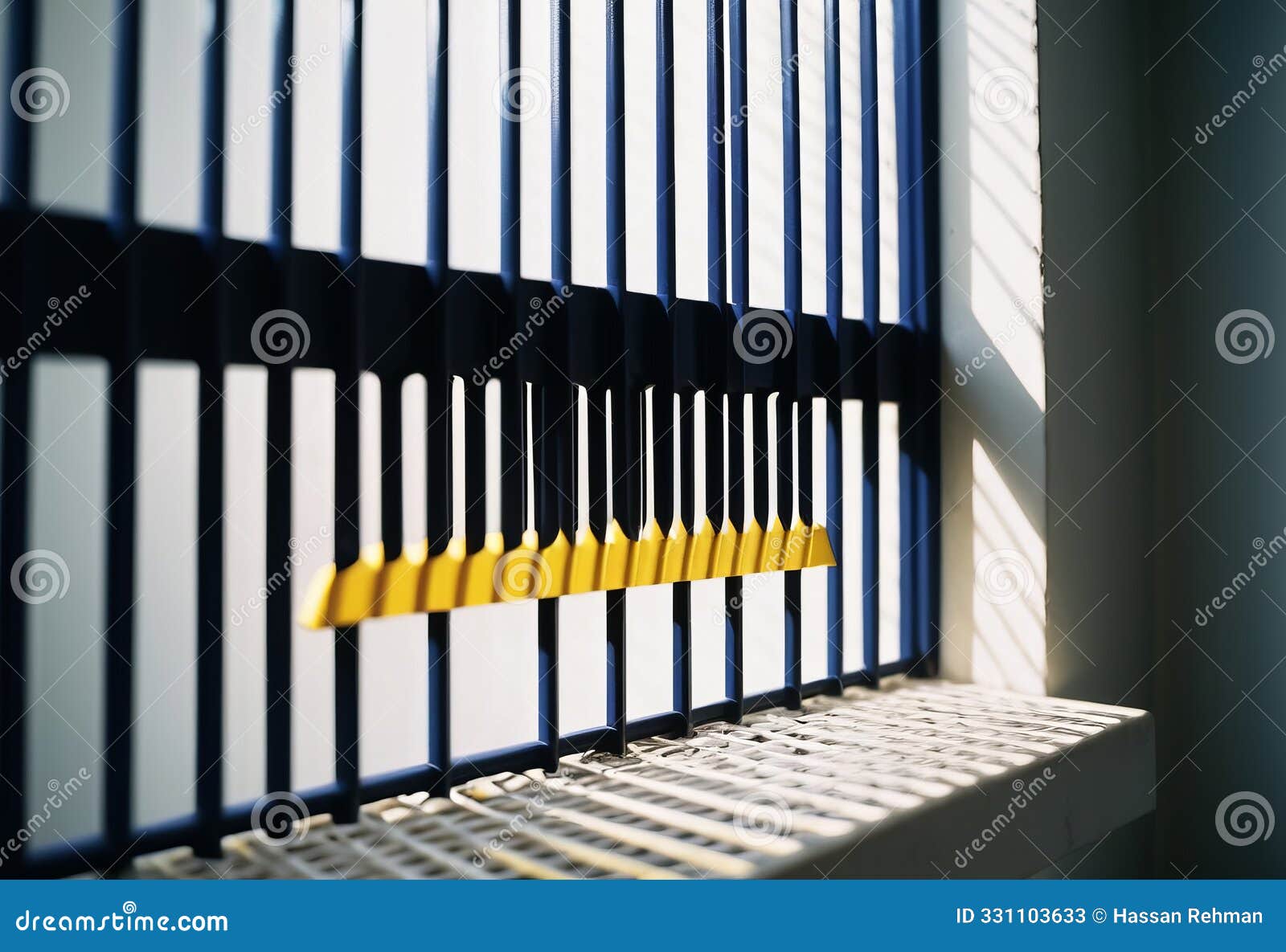 Black Metal Comb Grate Background Stock Illustration - Illustration of ...