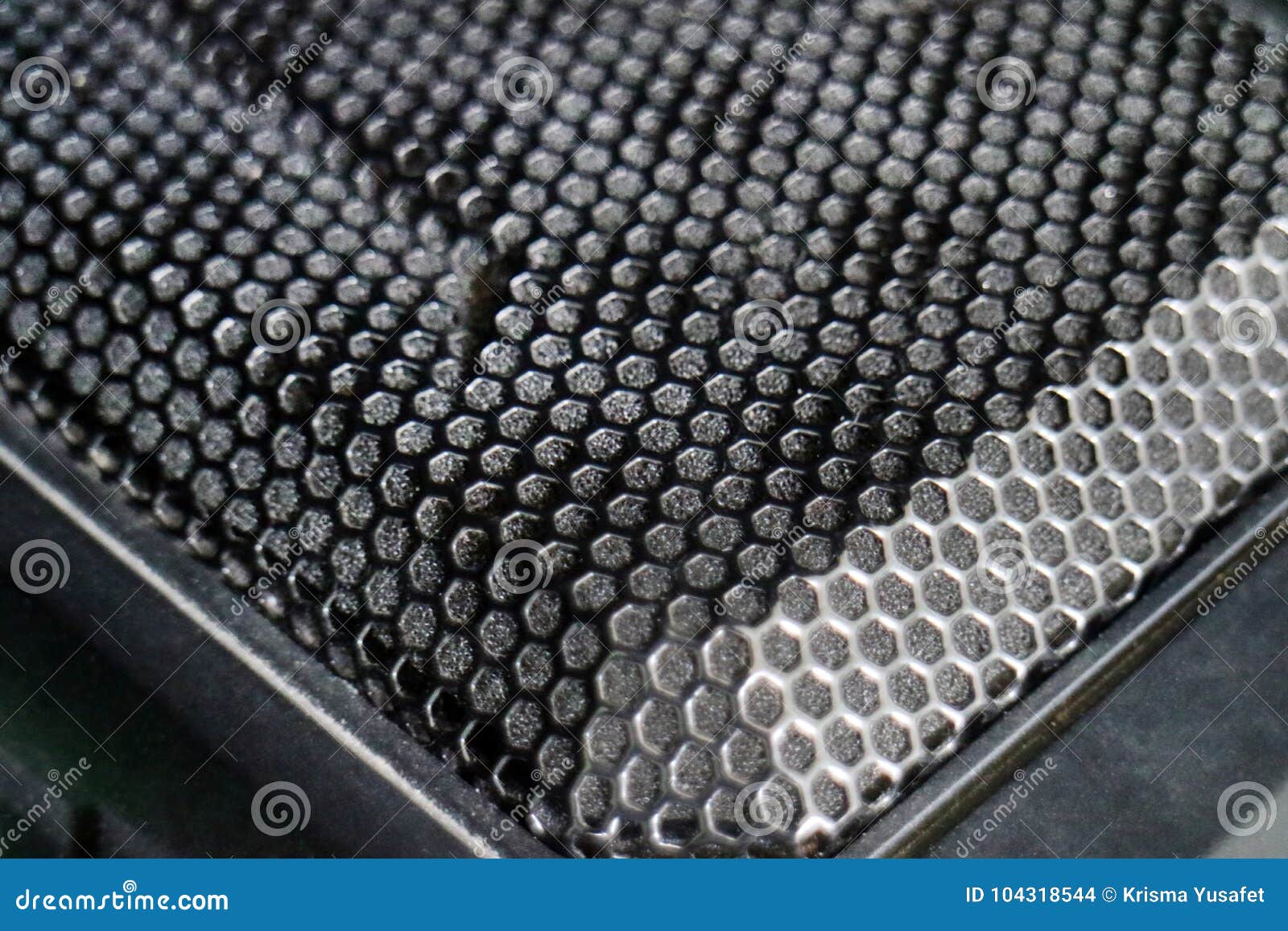 Black Metal Computer Case Panel Mesh with Holes Texture Stock Photo ...