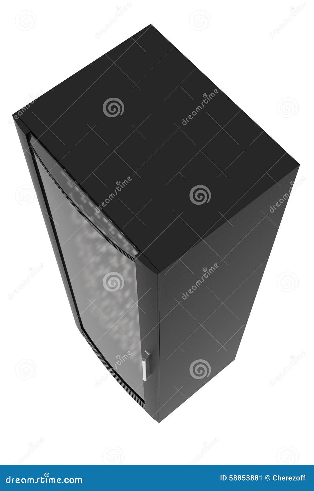 Black Metal Locker, Top View Stock Image - Image of safe, locker: 58853881
