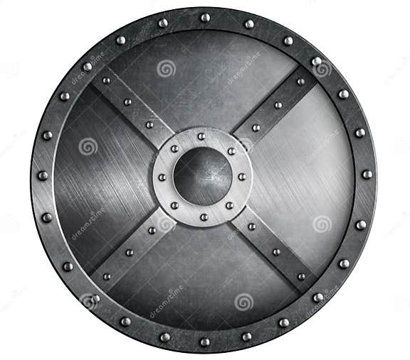 Black metal round shield stock image. Image of silver - 62394875