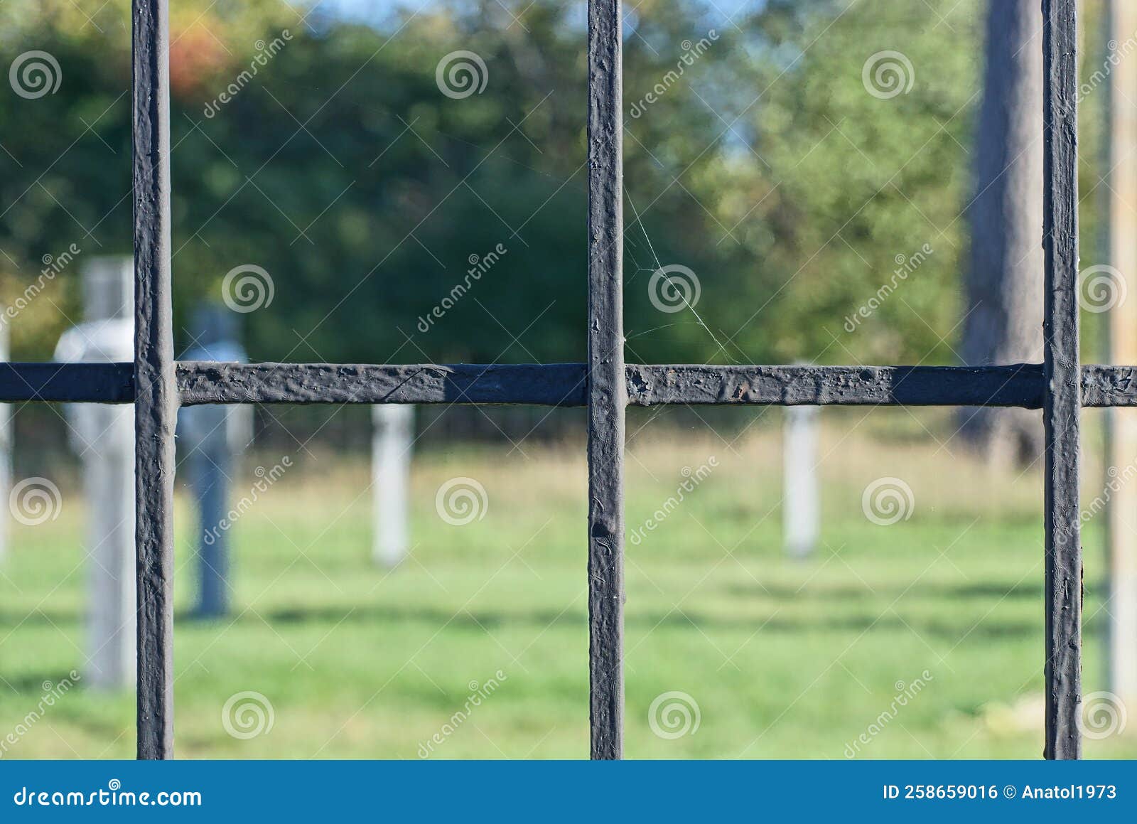 Black Metal Texture of Iron Bars in the Pattern in the Wall Stock Photo ...