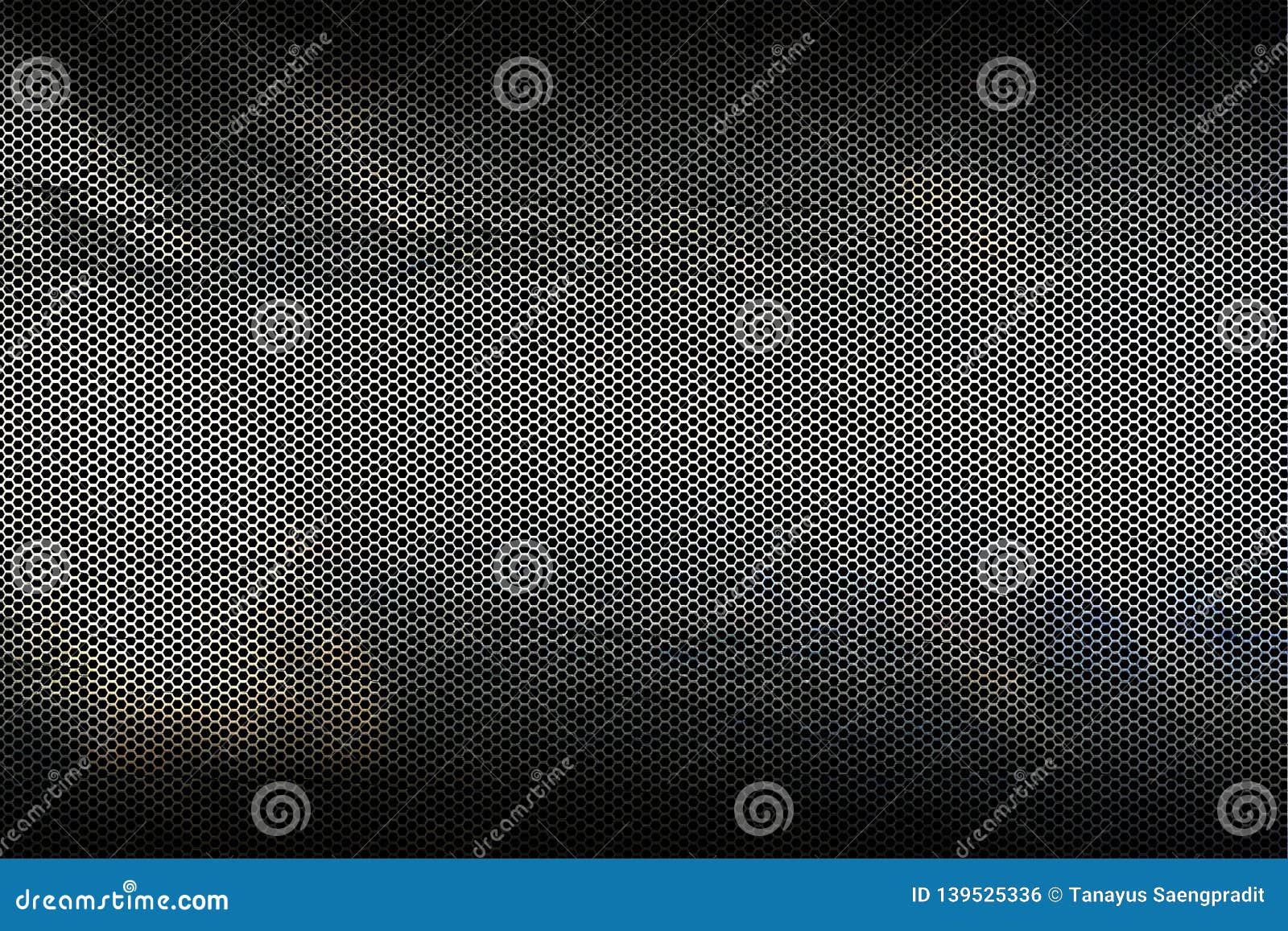 Black Metallic Mesh Background Texture Stock Illustration ...