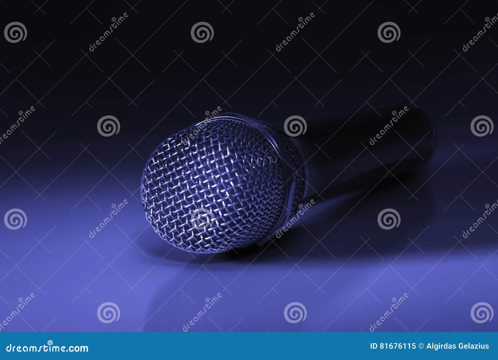 Black metallic microphone stock image. Image of interview - 81676115