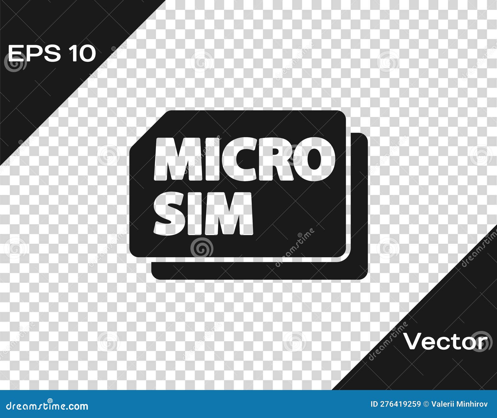 Black Micro Clean Air Filtration Icon, Simple Purification Flat Design ...