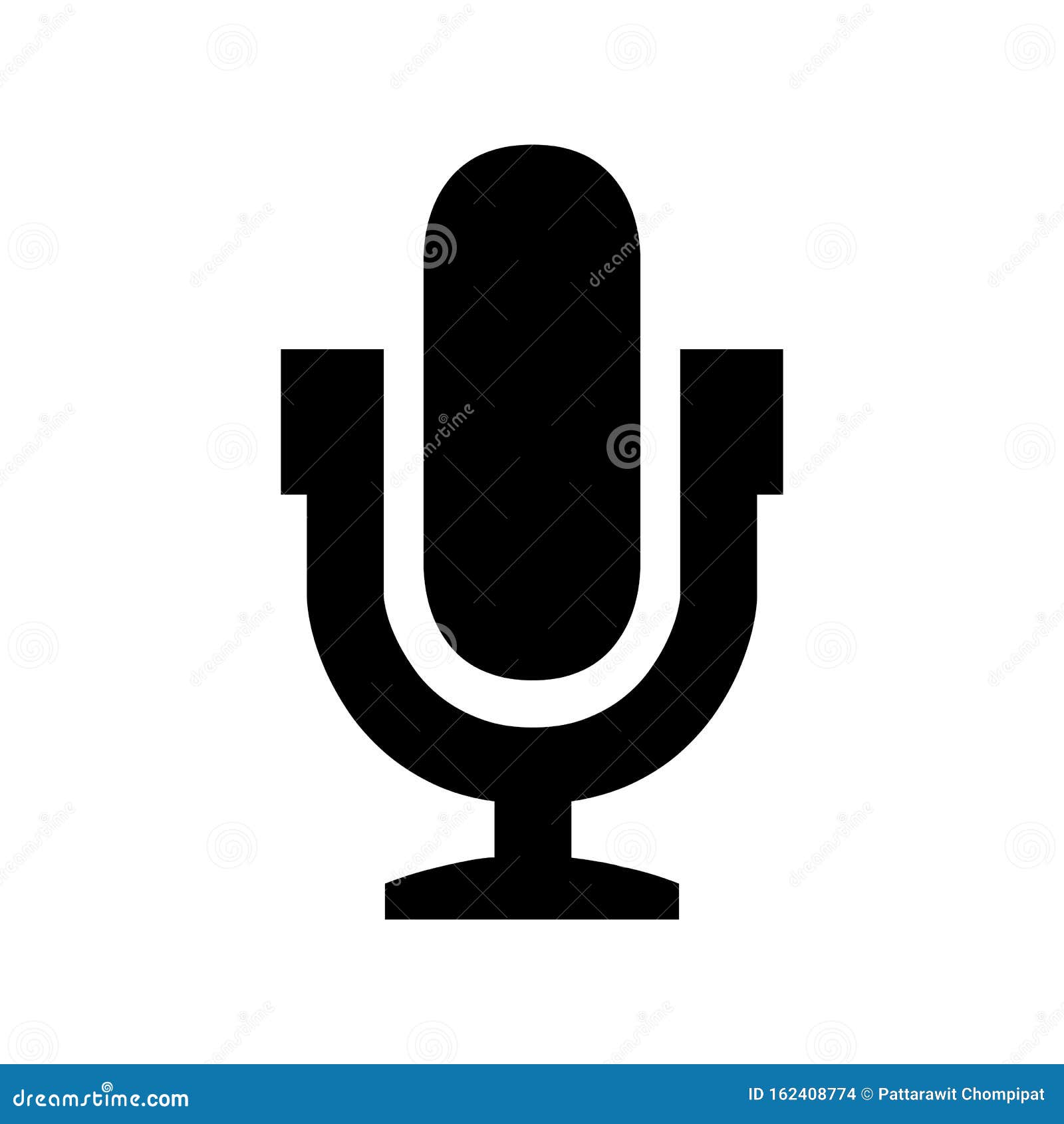 No Microphone Symbol. Prohibition Sign Stock Photo | CartoonDealer.com ...