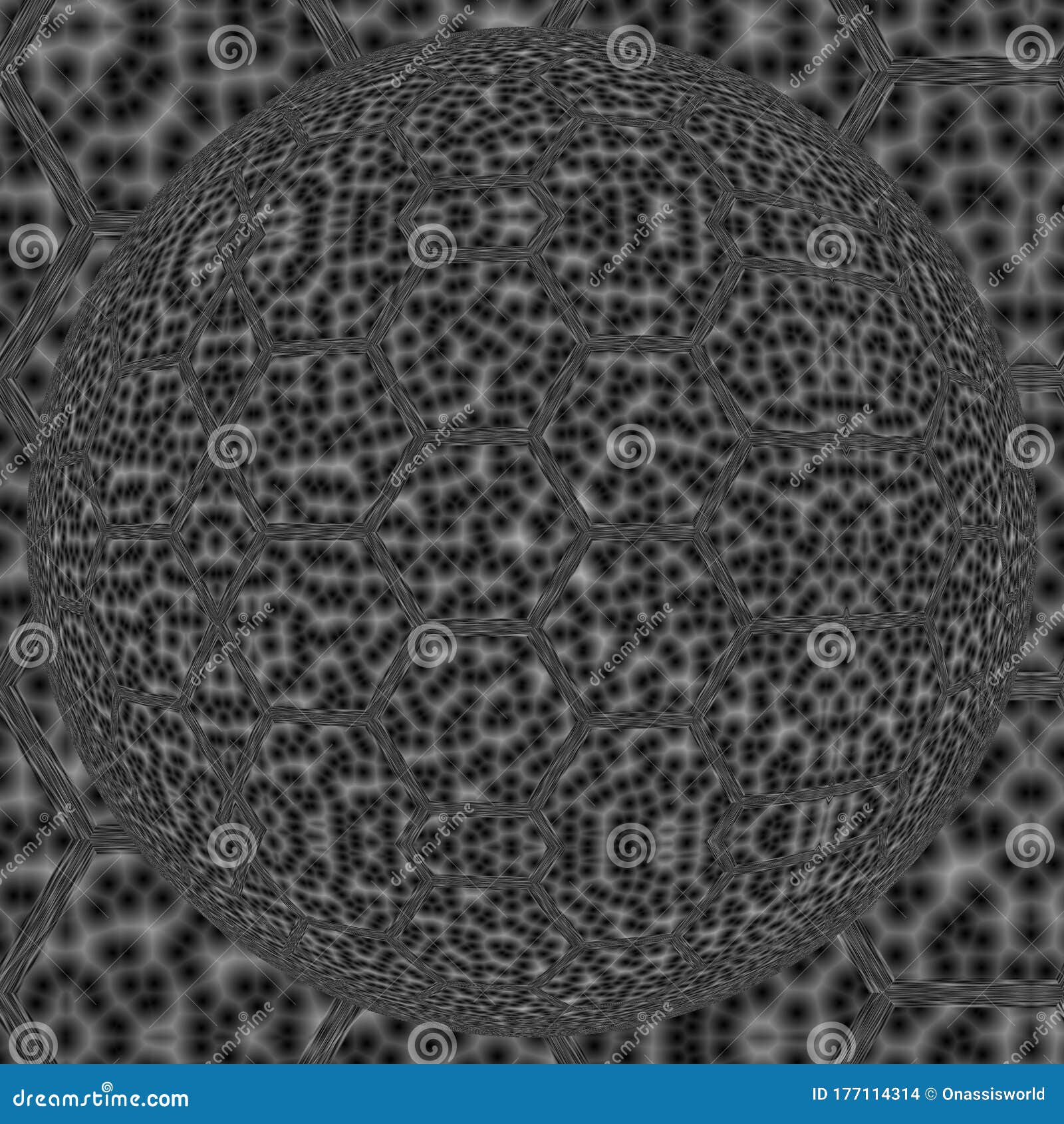 Black Microscopic Virus Desease Abstract Background Stock Illustration ...