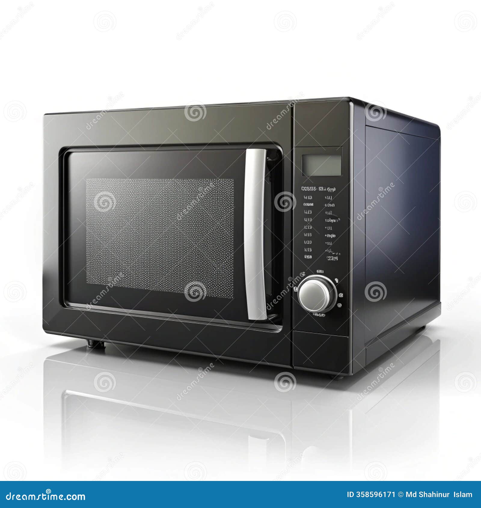 Black microwave stock illustration. Illustration of culinary - 358596171
