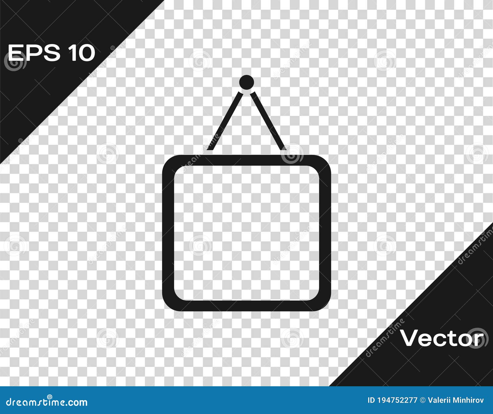 Black Mirror Isolated Vector Icon. Simple Element Illustration From ...