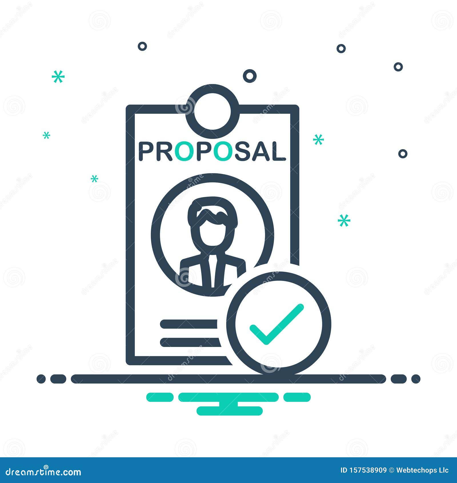 Black Mix Icon for Best Proposal, Motion and Proposal Stock ...