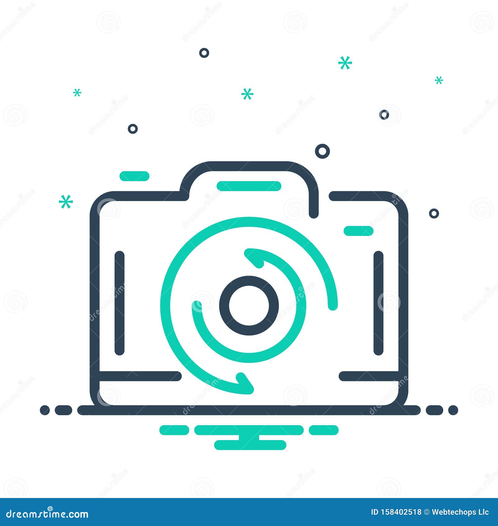 Mix Icon for Change, Transformation and Variation Stock Vector ...