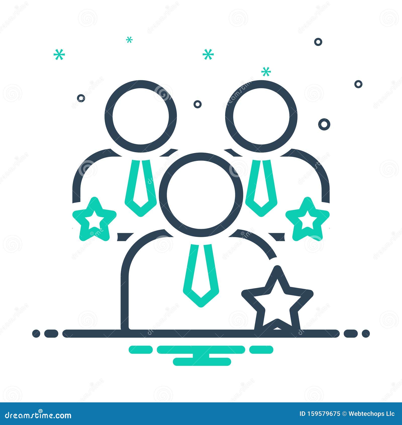 Mix Icon for Competence, Capacity and Ability Stock Vector ...