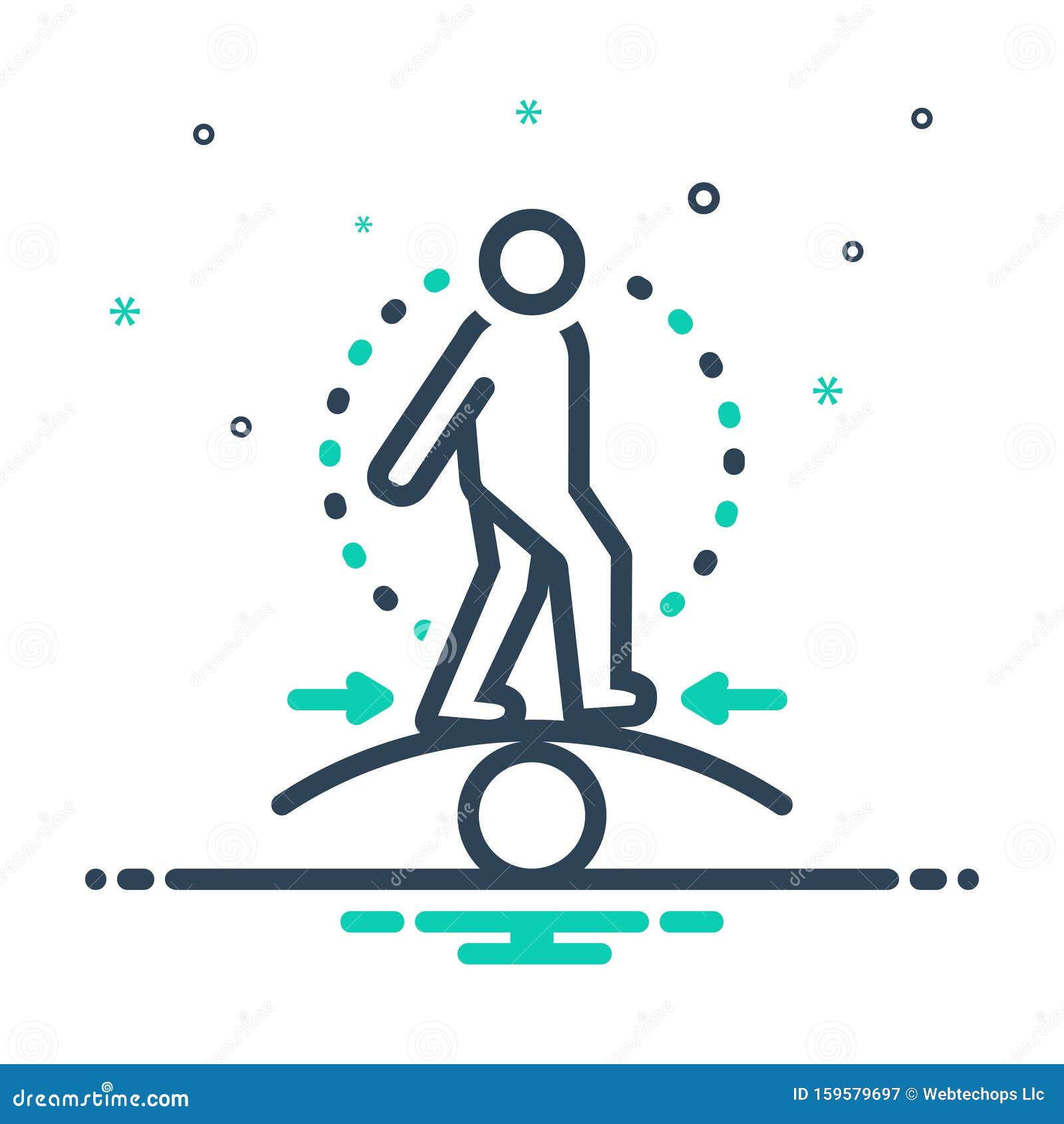 Mix Icon for Competence, Capacity and Competency Stock Vector ...