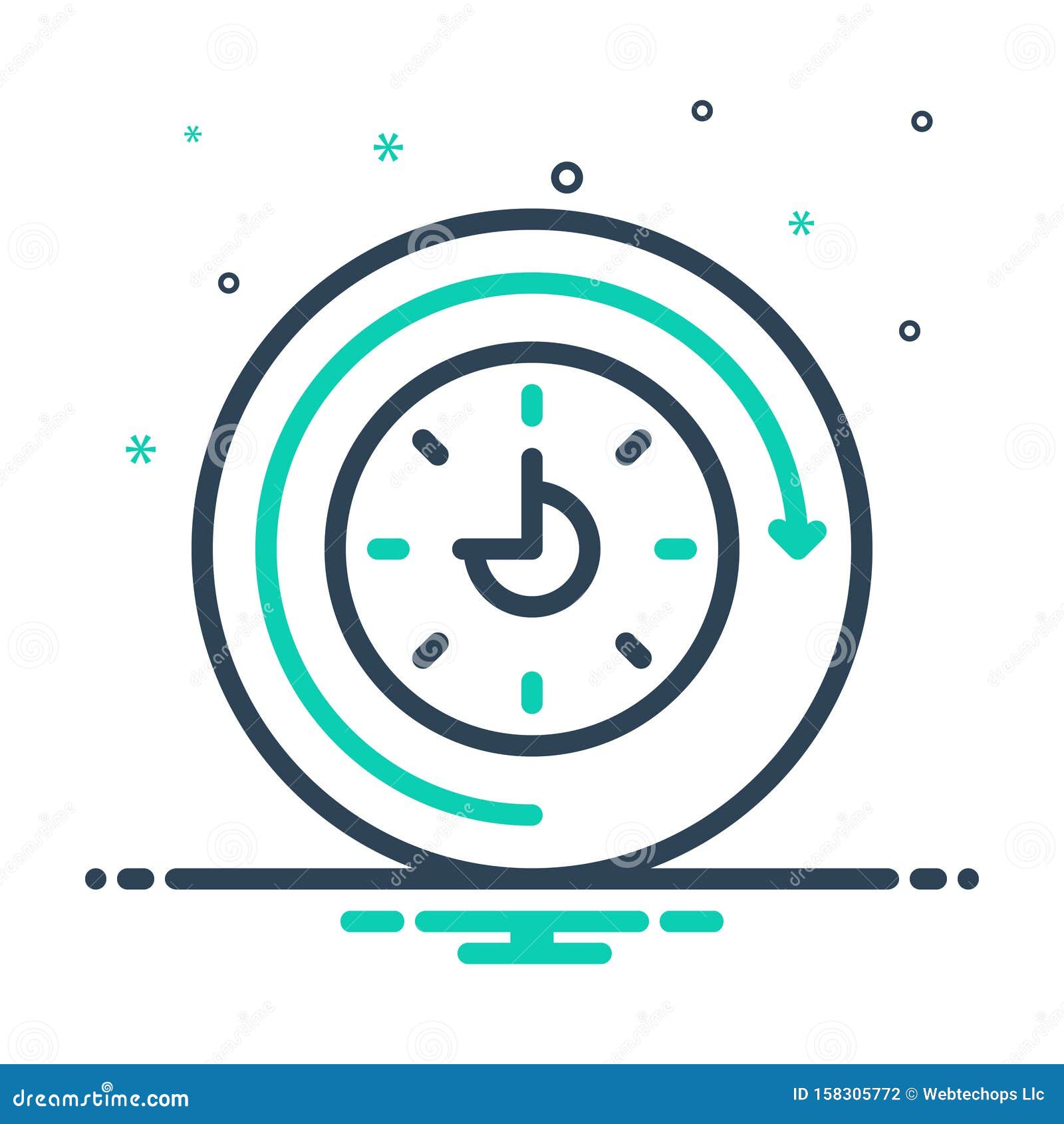 Mix Icon for Future, Forthcoming and Next Stock Vector - Illustration ...