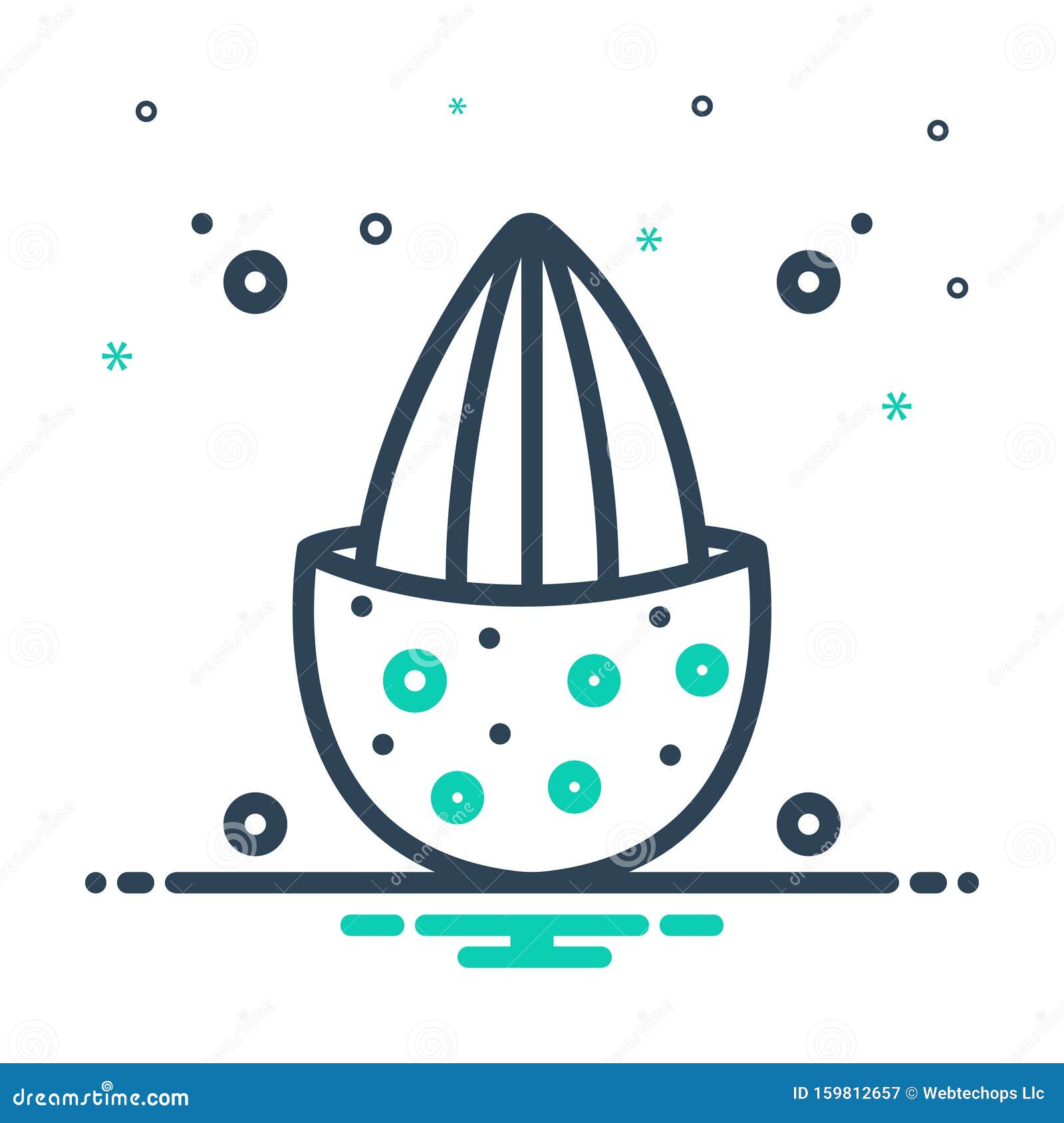 Mix Icon for Hardcore, Orthodox and Staunch Stock Vector - Illustration ...