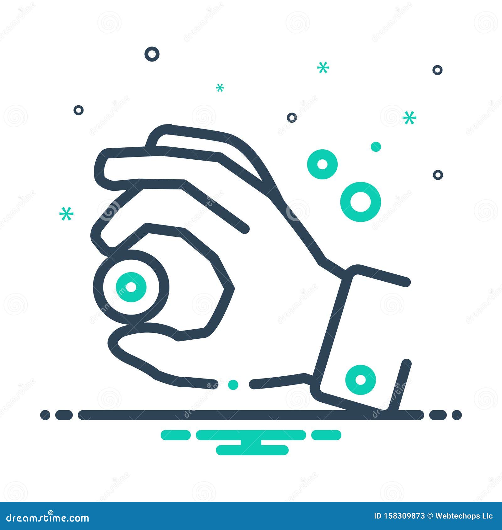 Mix Icon for Nuance, Minor and Shading Stock Vector - Illustration of ...