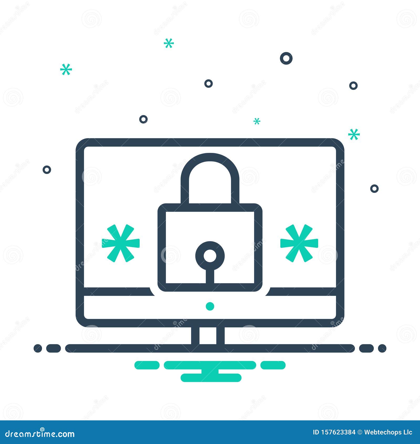 Black Password Stock Illustrations – 43,345 Black Password Stock ...