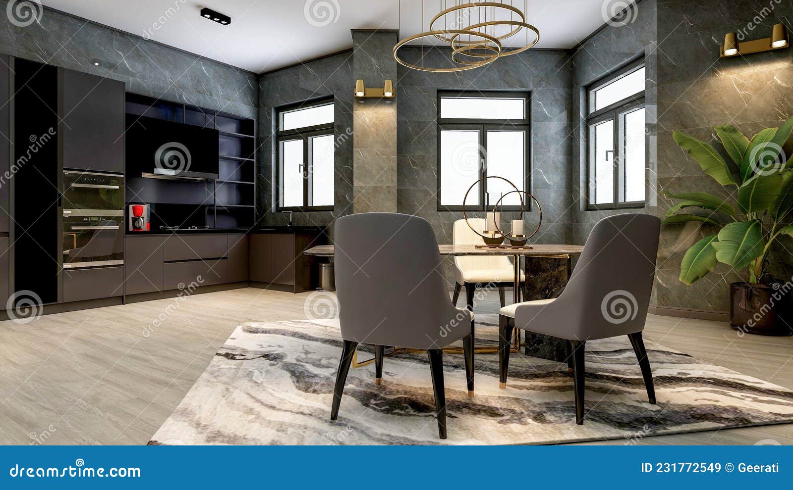 Stylish Kitchen Podium: Perfect Wooden Platform For Food Product ...