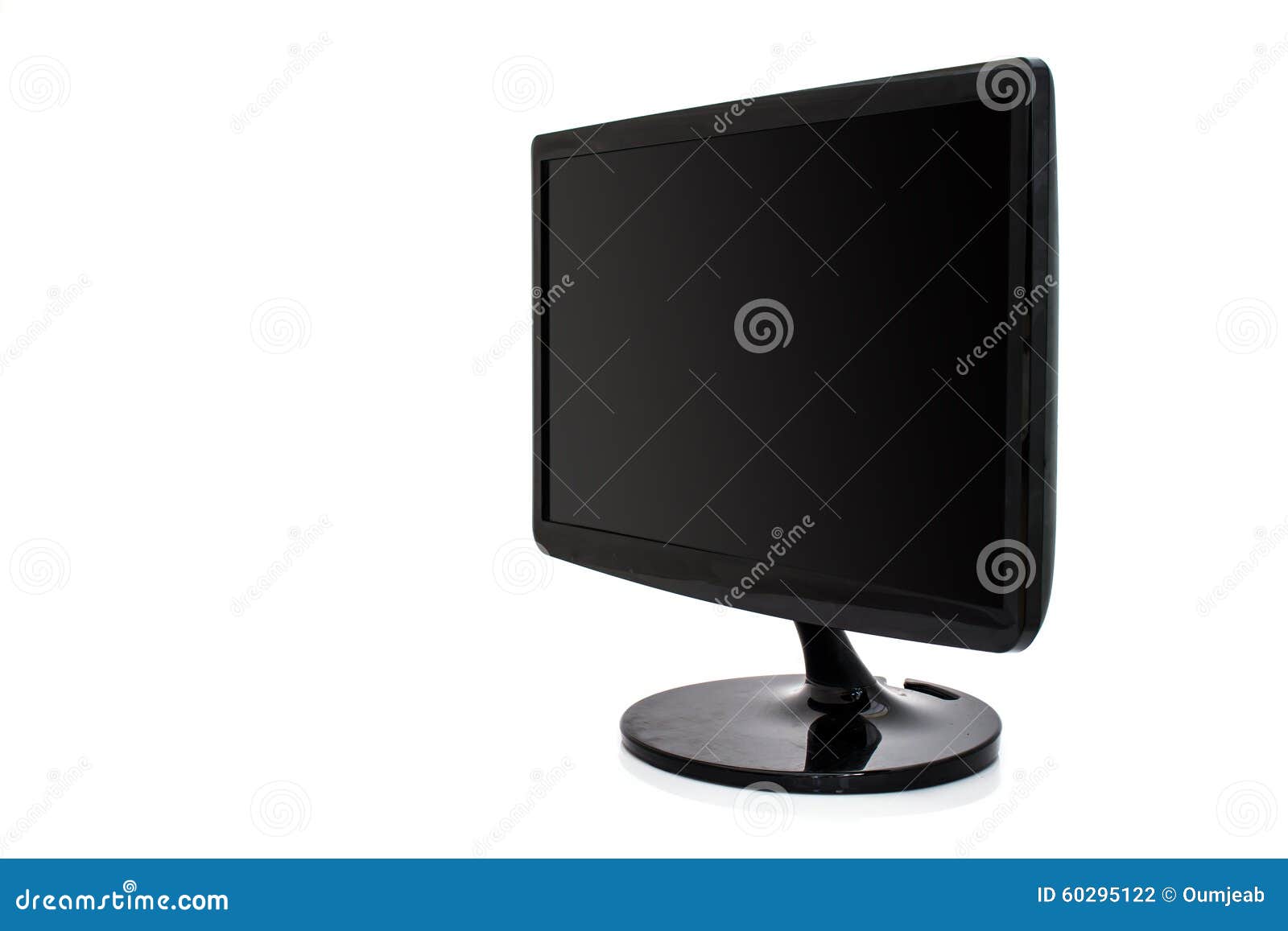 Black monitor computer stock photo. Image of desktop - 60295122