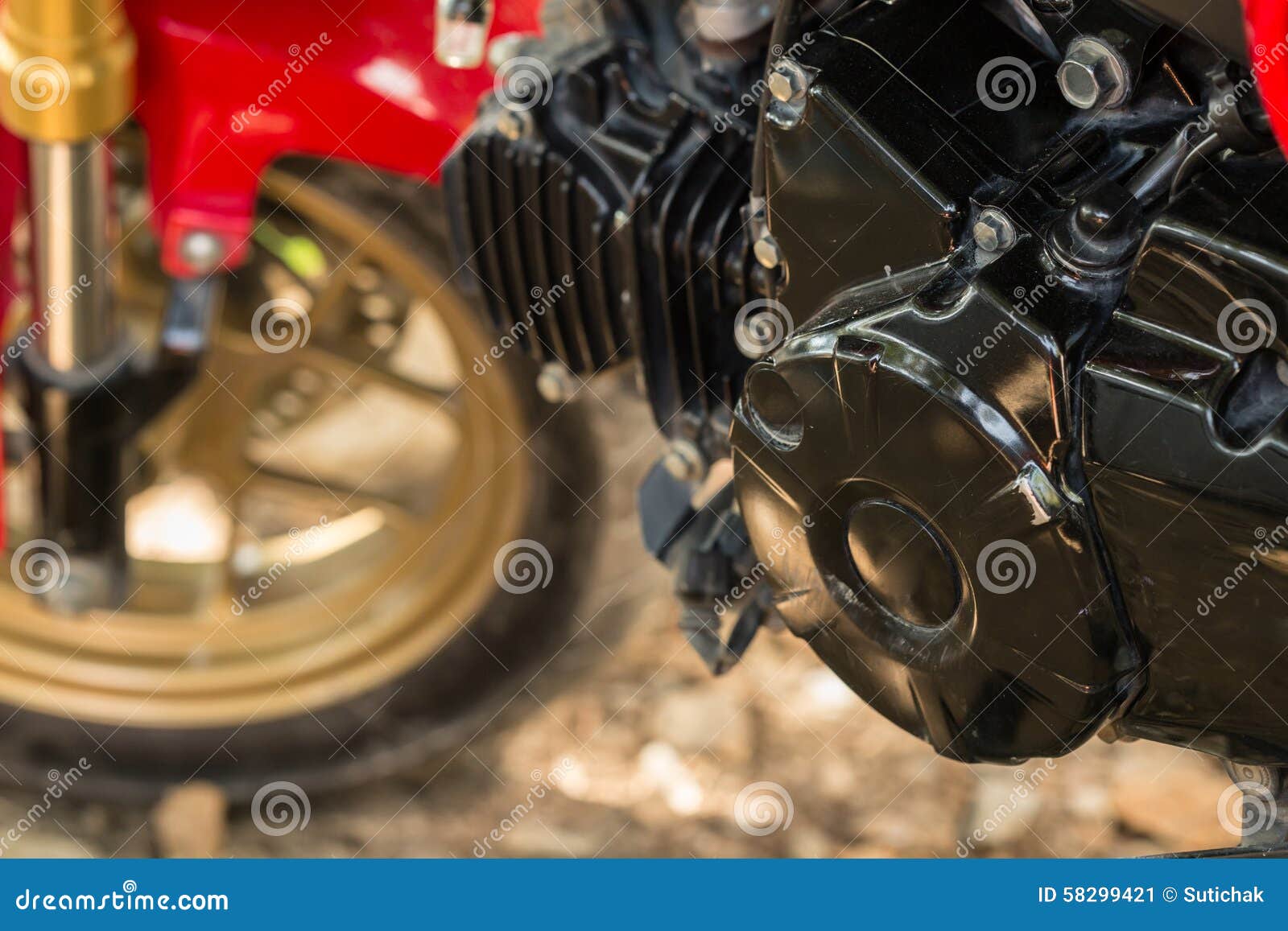 Black motorcycle engine stock image. Image of ride, close - 58299421